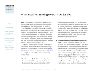Mapping an effective location intelligence strategy | PPT