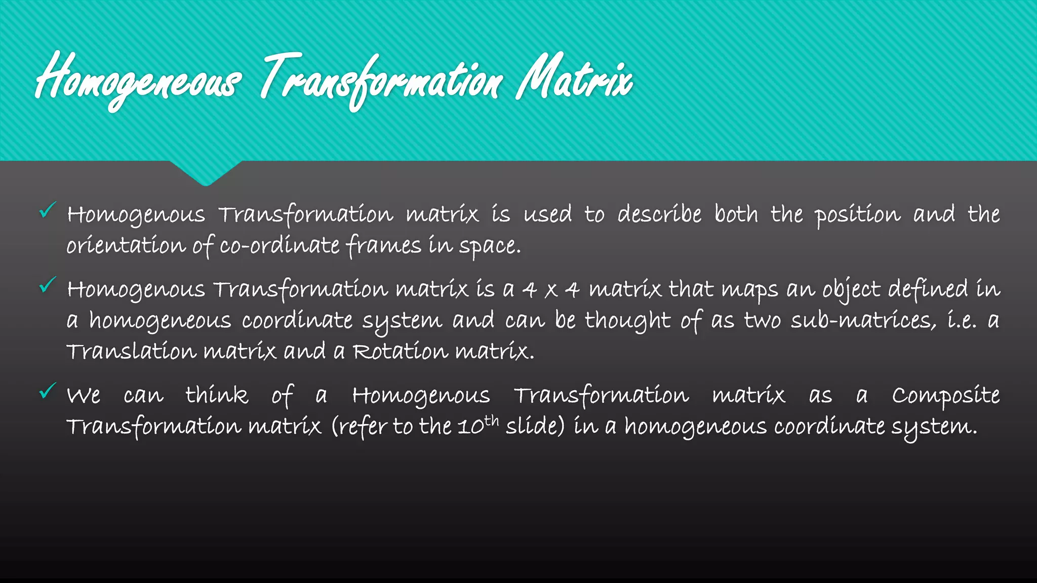 Mapping Between Frames in Space | PDF