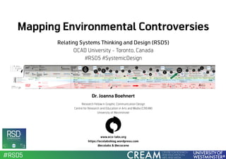 Joanna Boehnert: Mapping Controversy in Environmental Communication | PPT