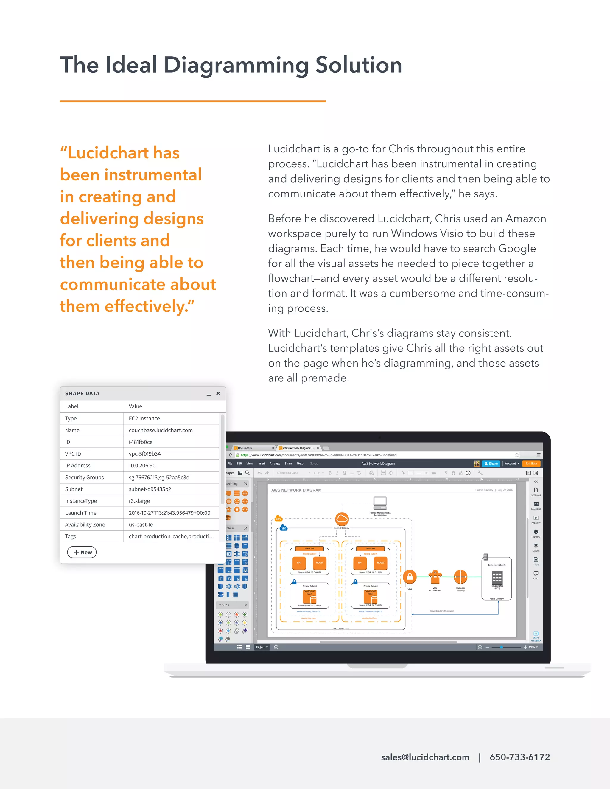 Lucidchart AWS Tools [Case Study] | PDF
