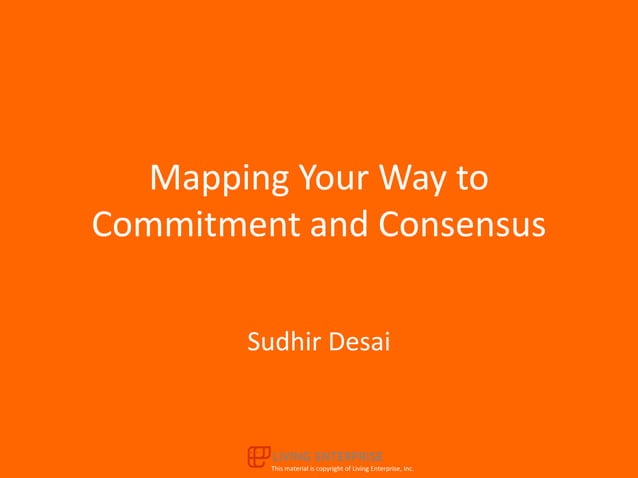 Mapping consensus | PPTX | Science