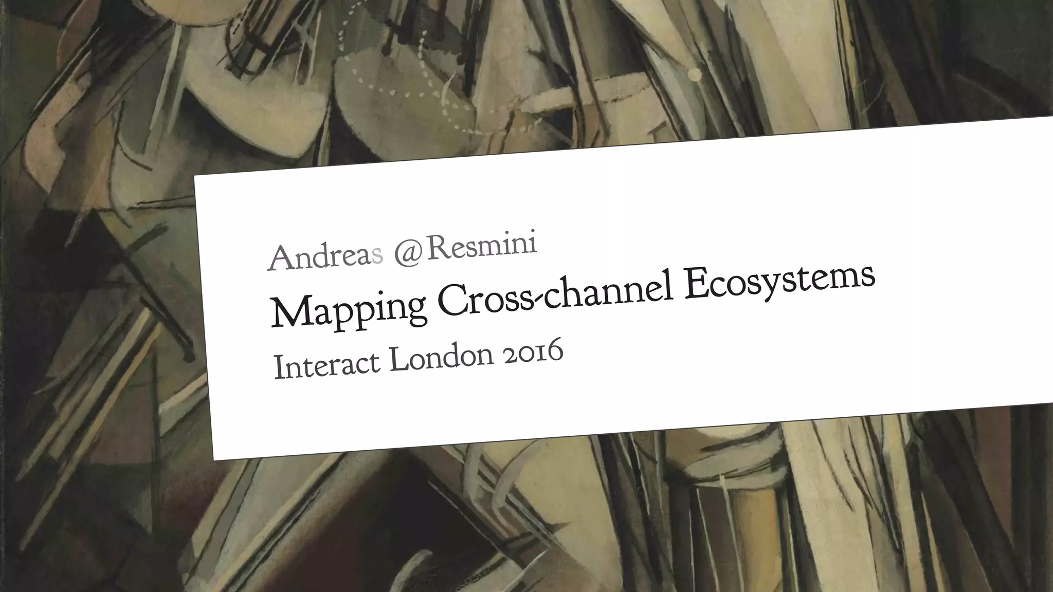 Mapping Cross-channel Ecosystems | PPT