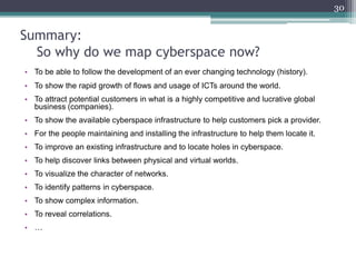 Mapping Cyberspace | PPTX | Computer Networking | Computing