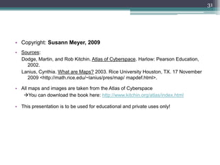 Mapping Cyberspace | PPTX | Computer Networking | Computing