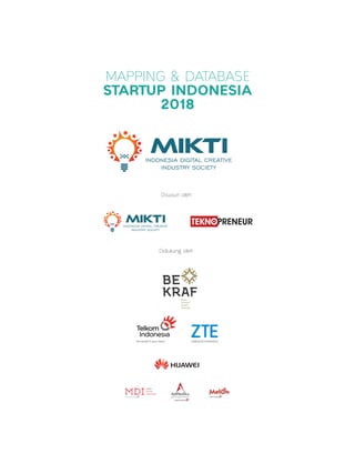 Mapping dan database startup indonesia 2018 | PDF