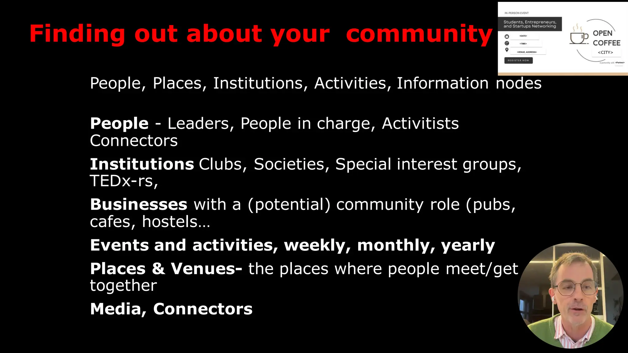 Mapping Entrepreneurial ecosystems for New Open coffee groups .pdf