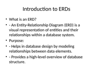 Mapping_ERD_to_Database_Tables. er model | PPT
