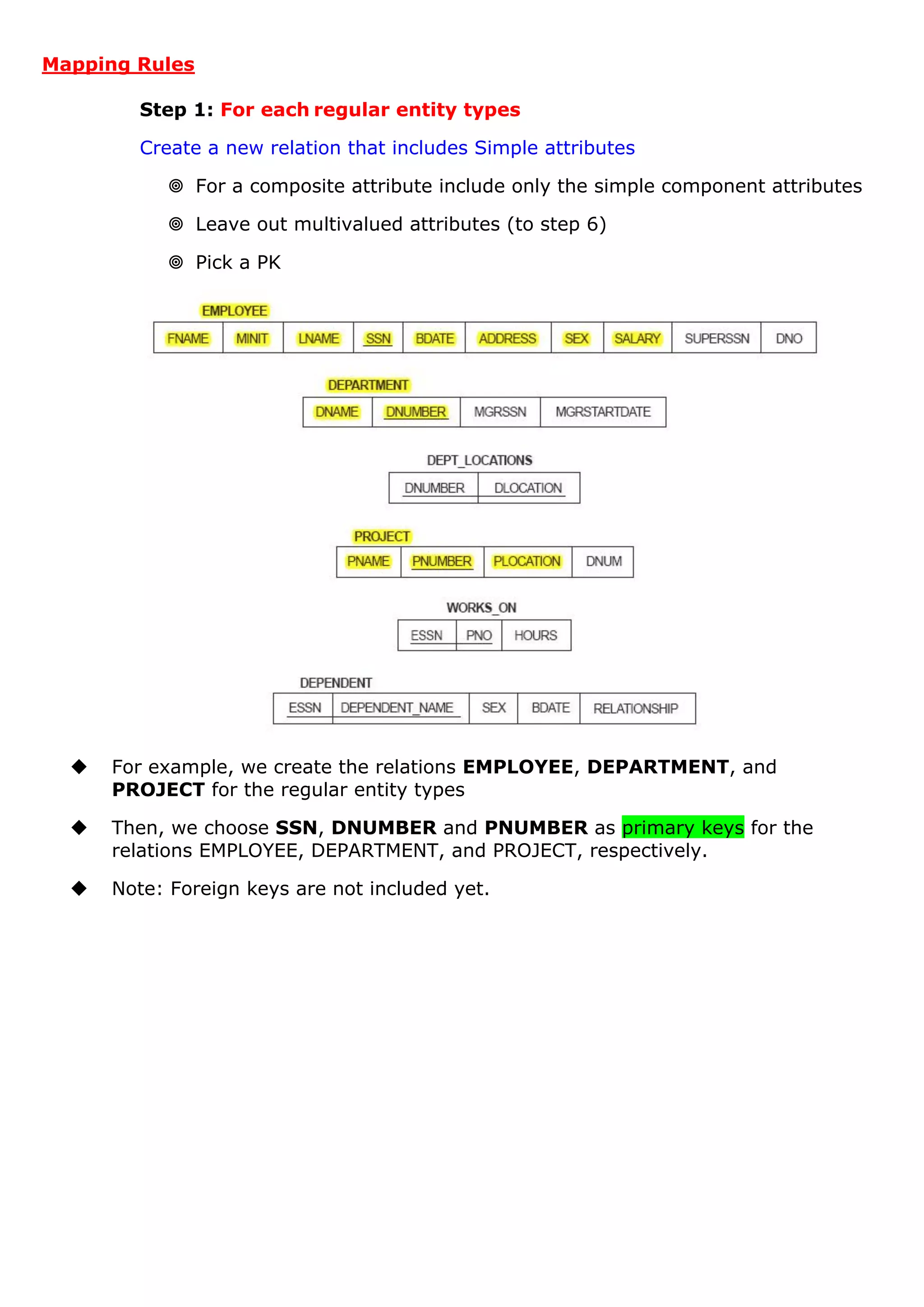 Mapping example | PDF