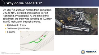 2017 GIS in Business Track: Mapping for Positive Train Control (PTC ...