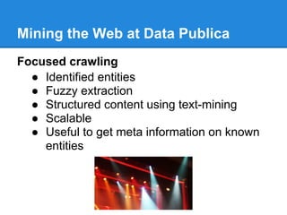 Mapping french open data actors on the web with common crawl | PDF