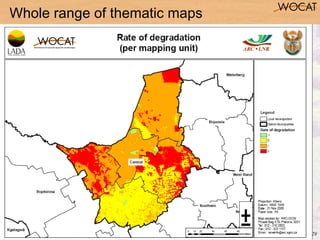 WOCAT Questionnaire for Mapping Land Degradation and Sustainable Land ...