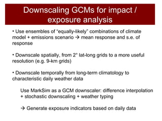Mapping hotspots of climate change and food insecurity across the ...