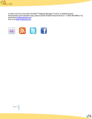 White Paper-1-AnalytiX Mapping Manager-Governance And Architecture In Data Integration | PDF