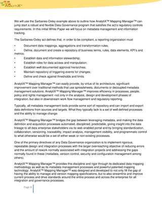 White Paper-1-AnalytiX Mapping Manager-Governance And Architecture In ...
