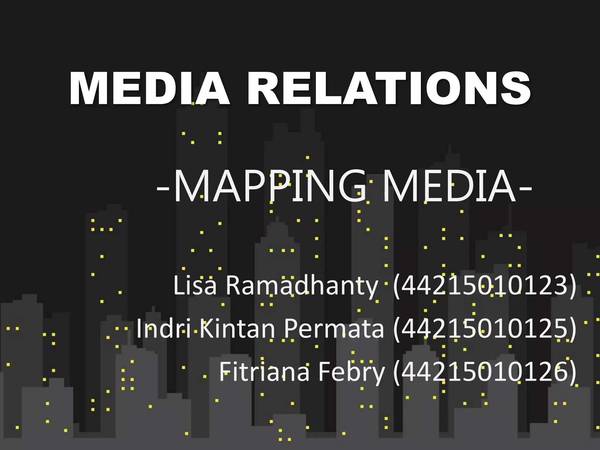 Media Mapping untuk Pendidikan | PPT