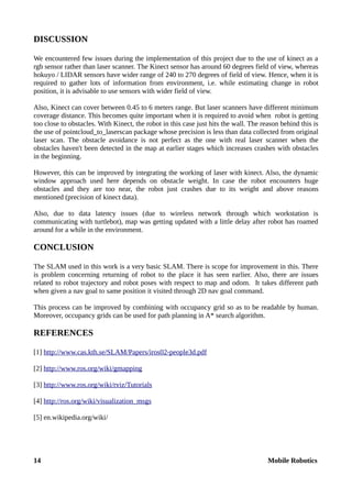 Mapping mobile robotics | PDF