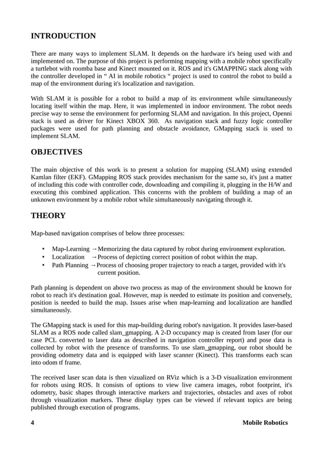 Mapping mobile robotics | PDF