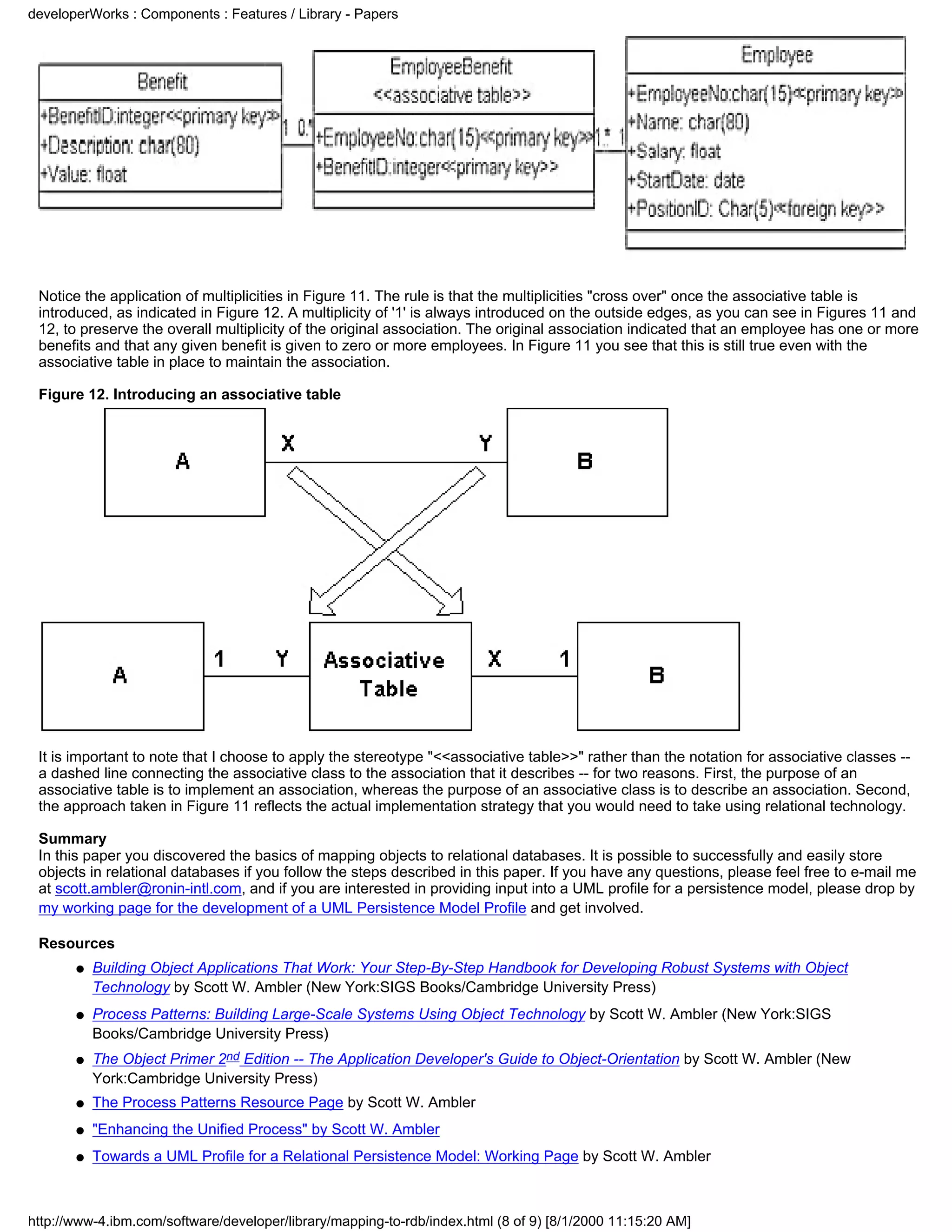 Mapping Objects To Relational Databases Pdf