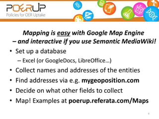 Mapping oer etc final | PPT