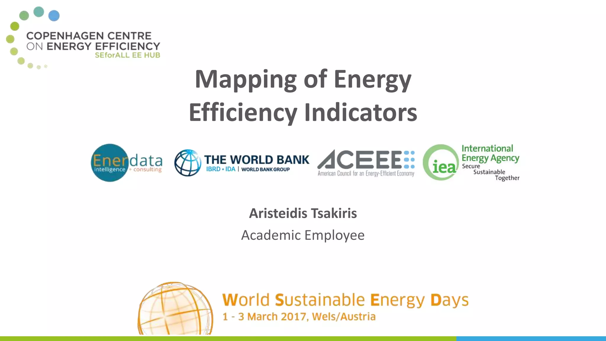 Mapping of energy efficiency indicators | PPT