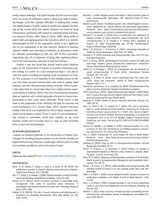 Mapping of social enterprises in gujarat opportunities and challenges ...