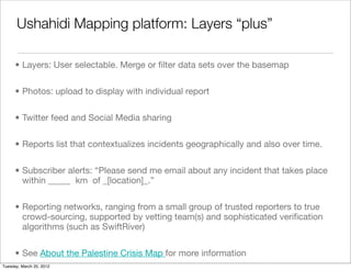 Mapping palestine | PDF | Technology & Computing