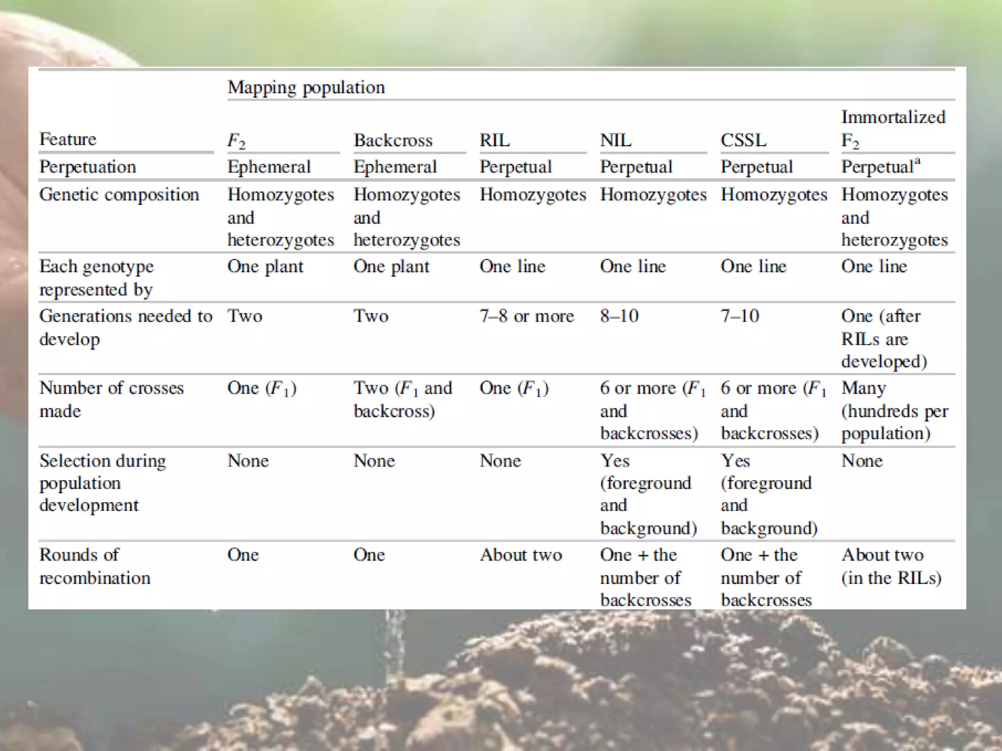 Mapping population | PPTX