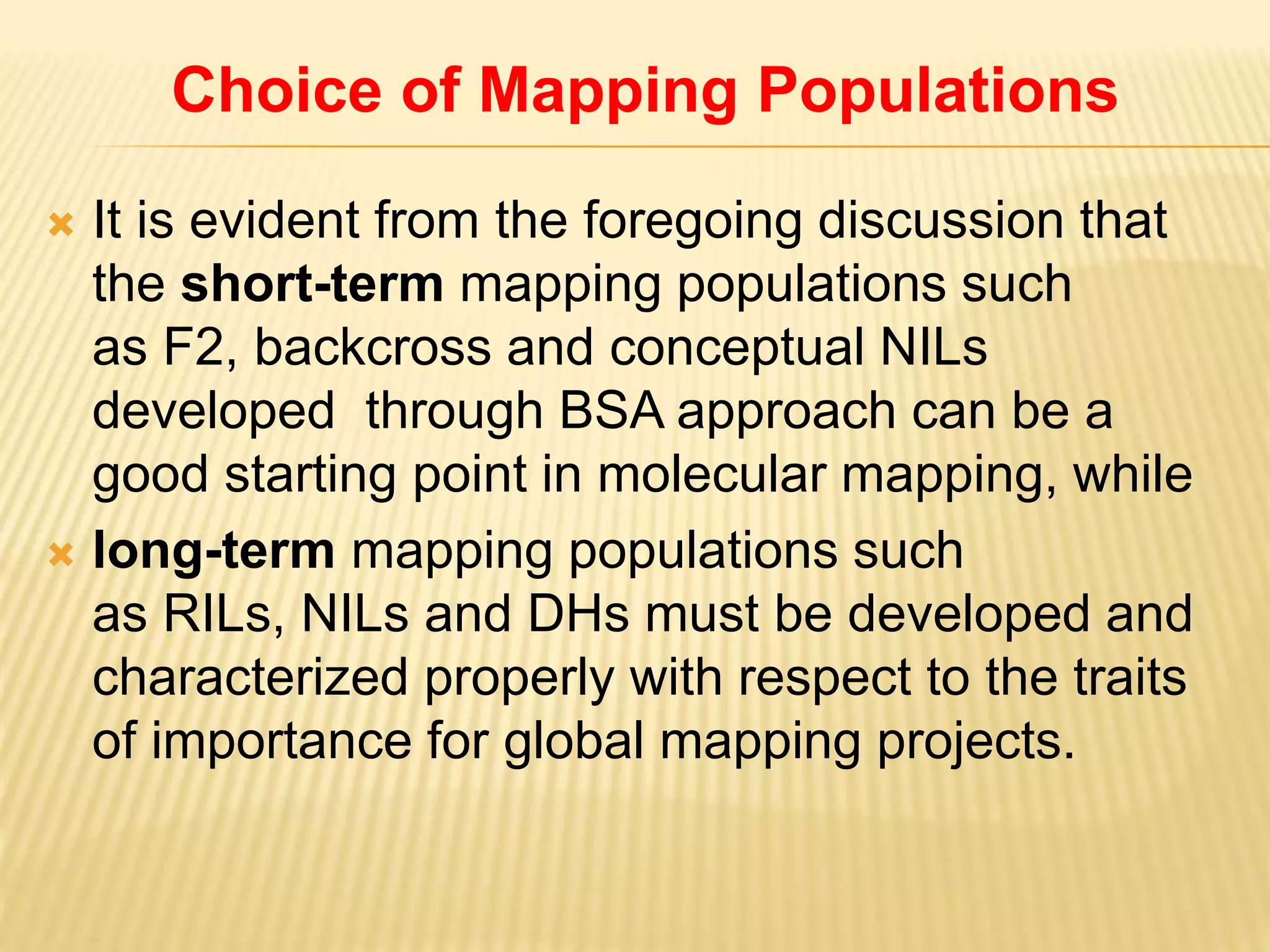Mapping population ppt | PPTX