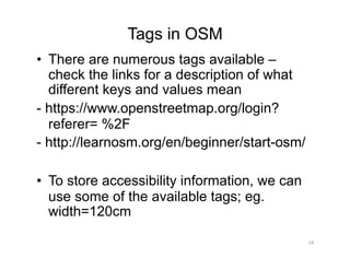 Workshop_Indoor and outdoor mapping | PPT