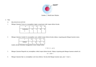 Mapping program struktur atom bohr dan mekanika kuantum fixxxx | DOCX