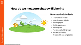 Mapping Shadow Flickering From Wind Turbines using FME | PPT