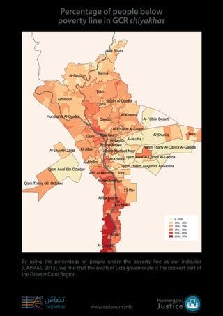 Mapping spatial injustice in the Greater Cairo Region | PDF