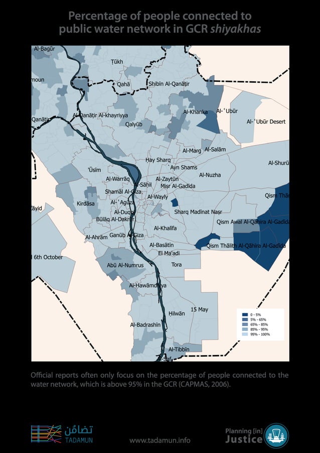 Mapping spatial injustice in the Greater Cairo Region | PDF | Debated ...