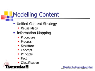 Mapping the content ecosystem | PPT | Technology & Computing