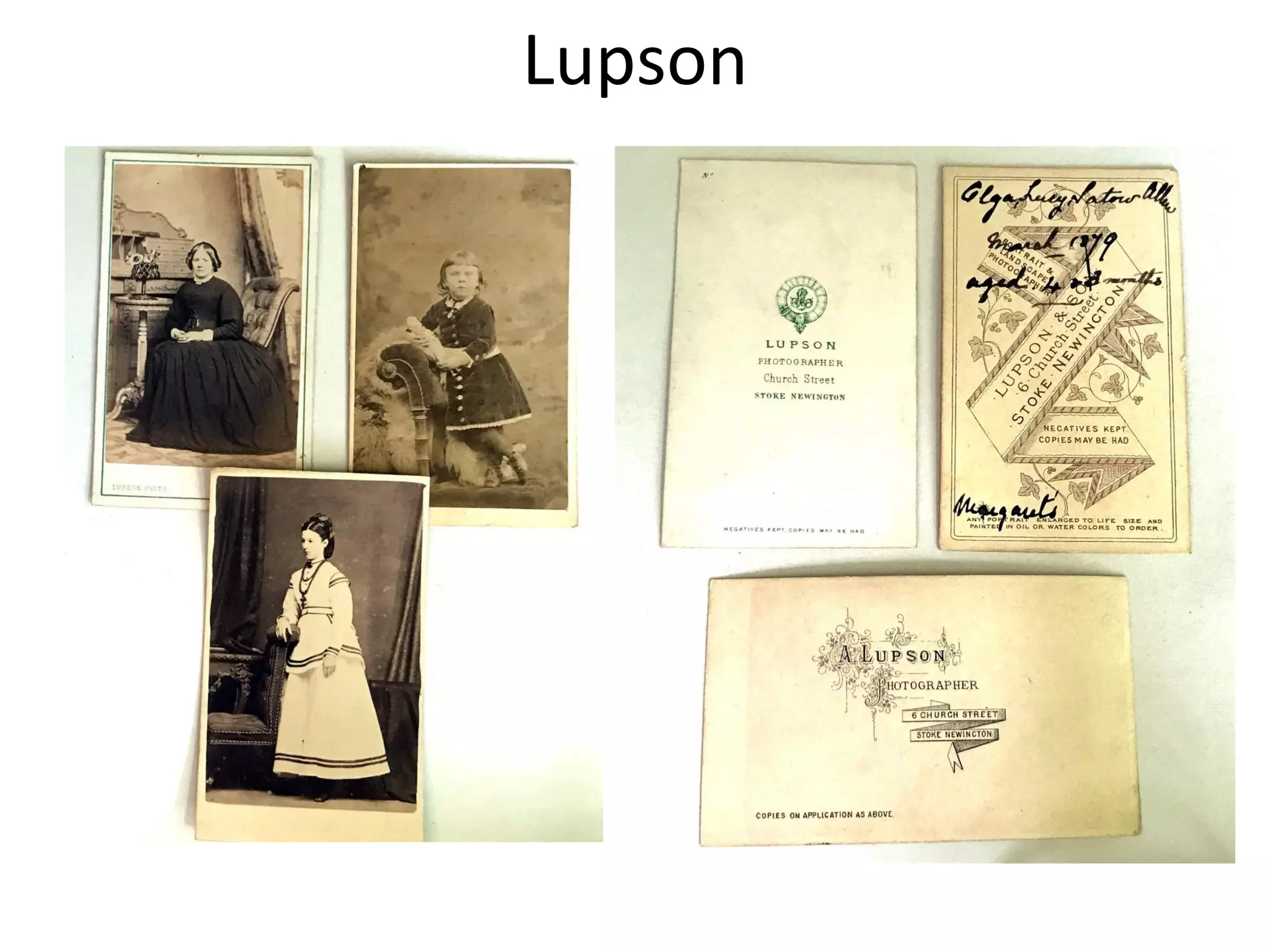 Mapping the photography profession in Victorian Stoke Newington | PDF ...