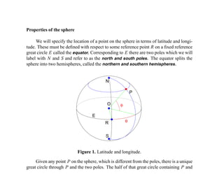 Mapping the sphere | PDF