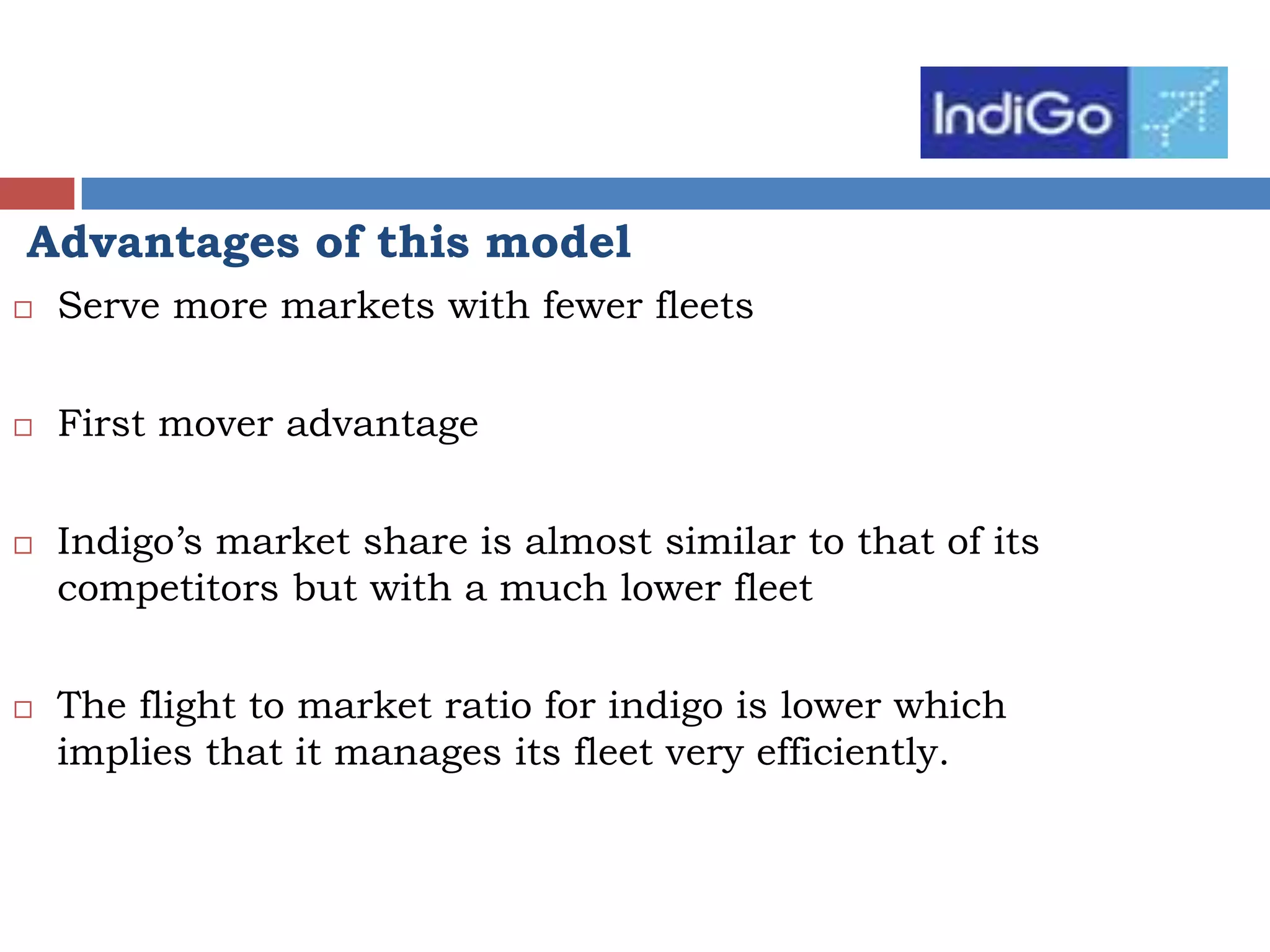 Mapping the success of indigo airlines. | PPTX