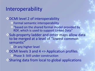 Mapping FRBR, ISBD, RDA, and other namespaces to DC for interoperability | PPTX | Databases ...