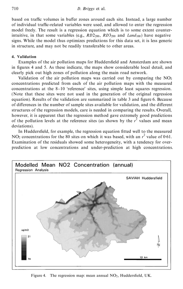 Mapping urban air pollution using gis a regression based approach | PDF