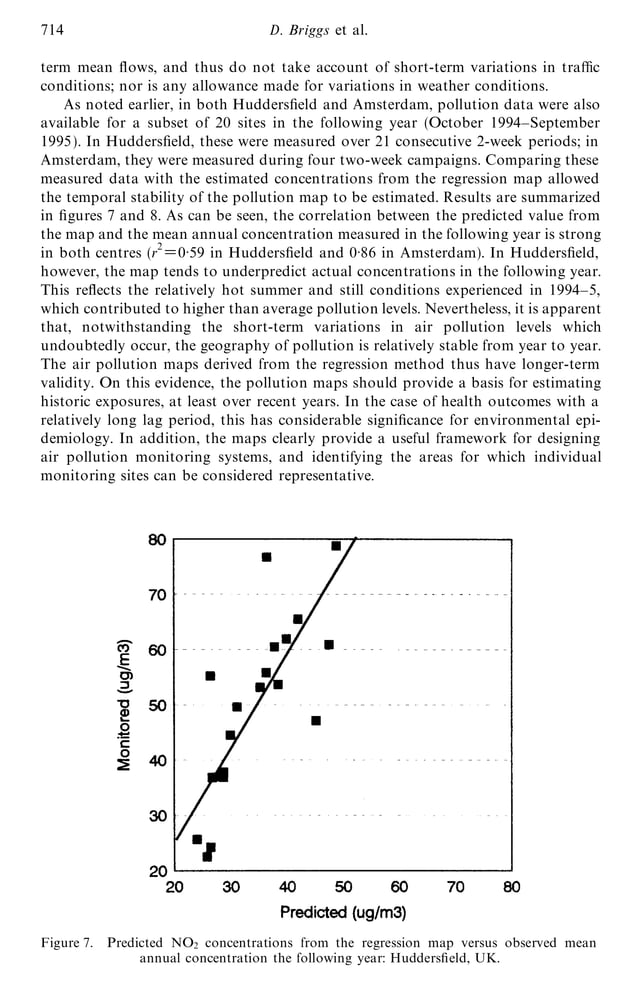Mapping urban air pollution using gis a regression based approach | PDF