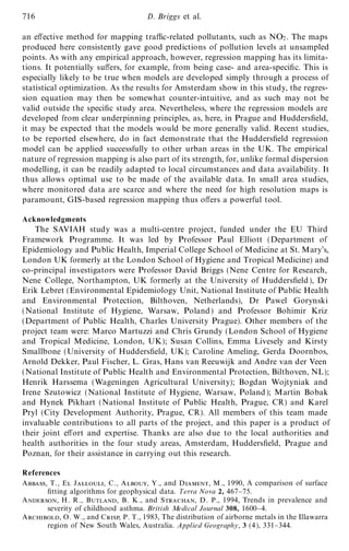 Mapping urban air pollution using gis a regression based approach | PDF