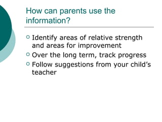 Map ppt for parents 5.2013