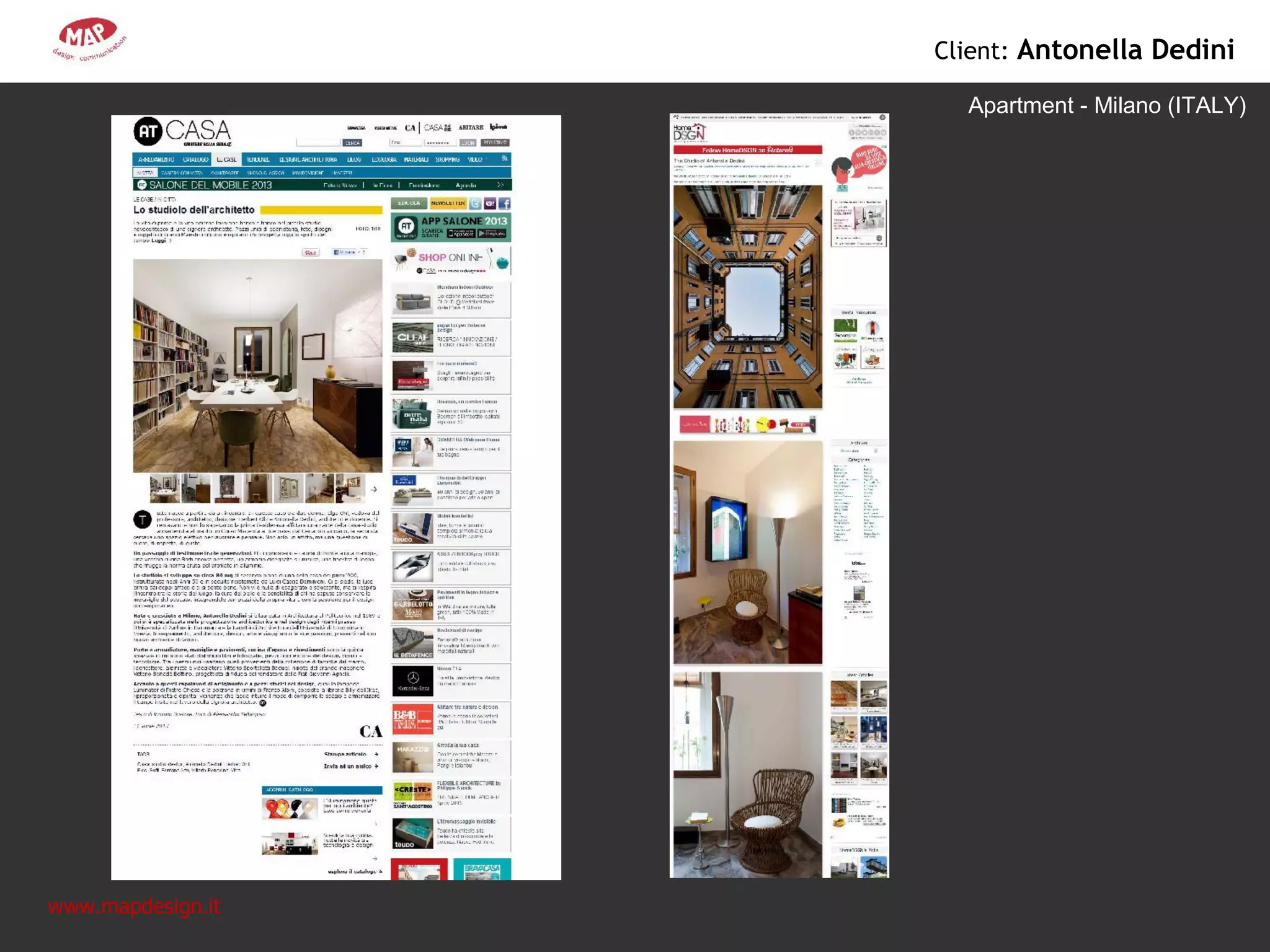 Map Press Review Interior Design 2012/2013 | PPT