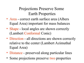 proyecciones cartográficas utm para realizar transformaciones | PPT