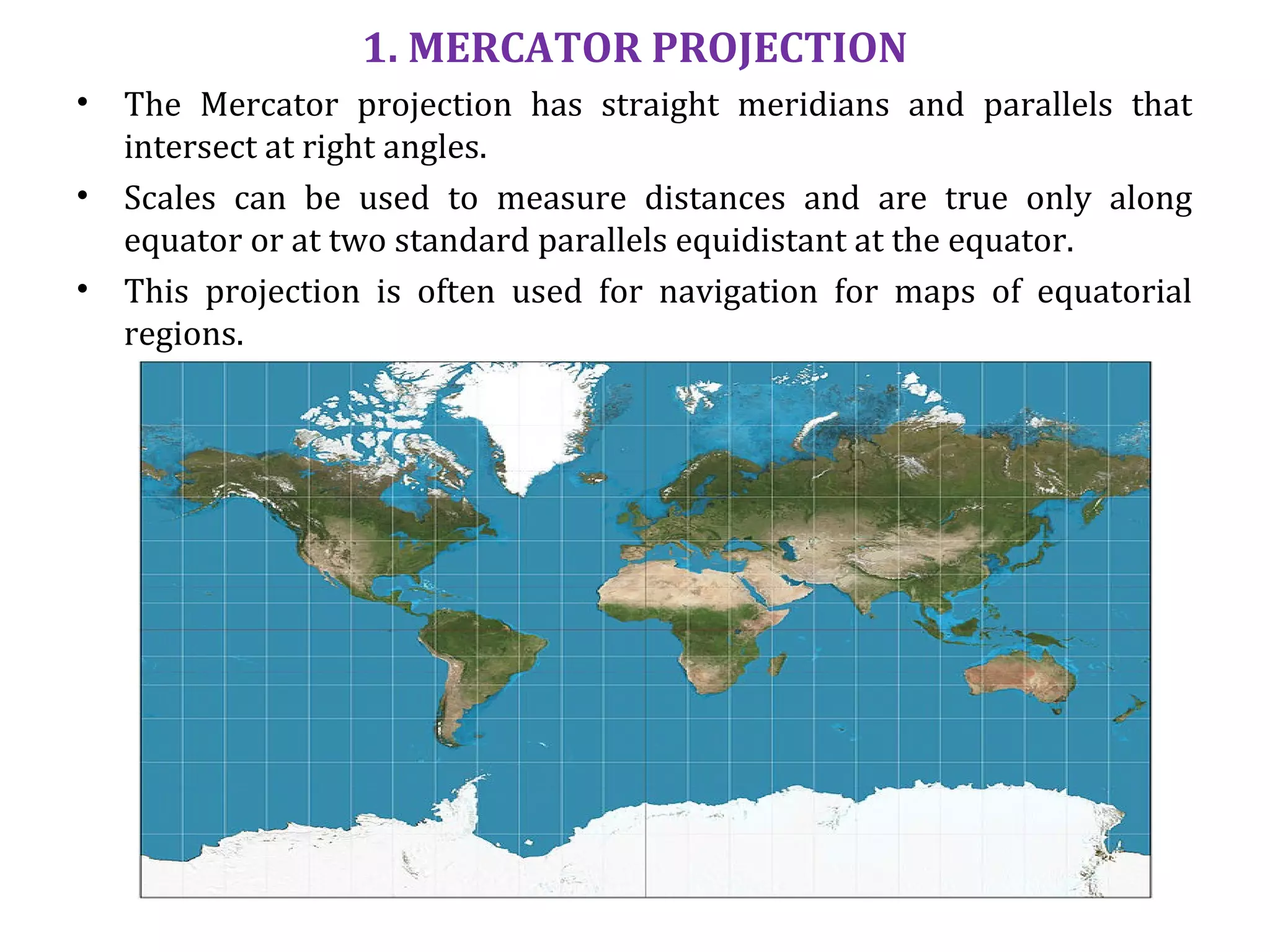 Map projection | PPT