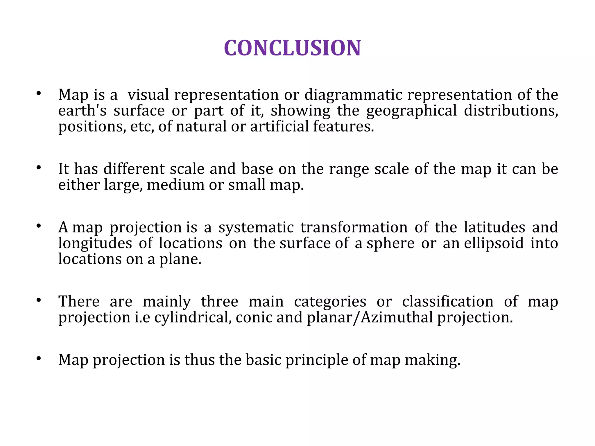 Map projection | PPT