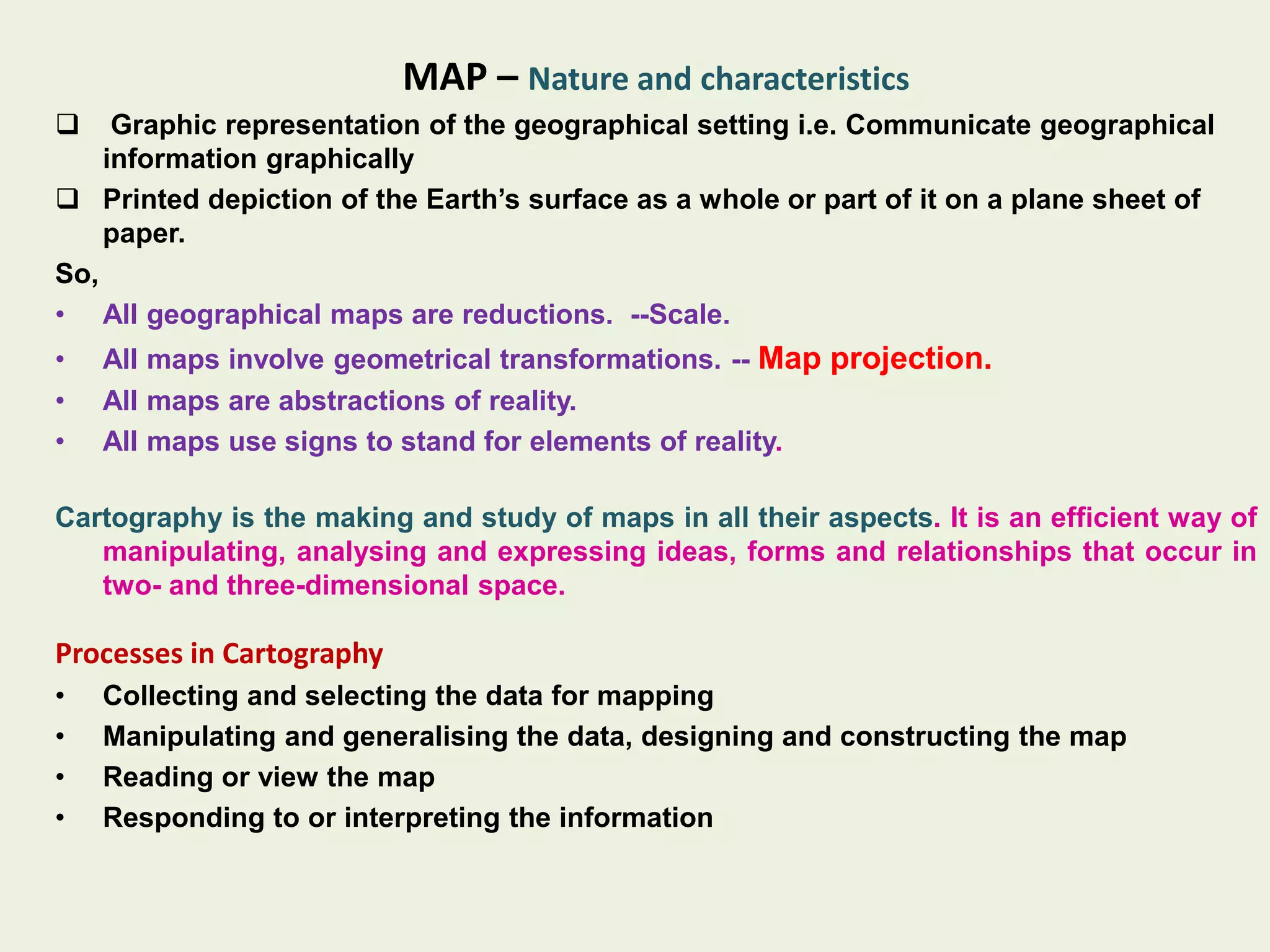 Map projection | PPT | 3-D Graphics | Computer Software and Applications