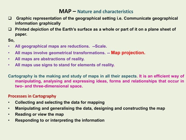 Map projection | PPT