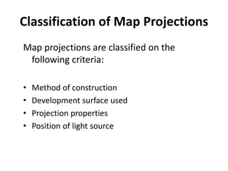 Map projection | PPTX