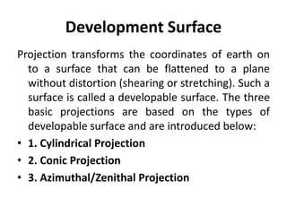 Map projection | PPTX